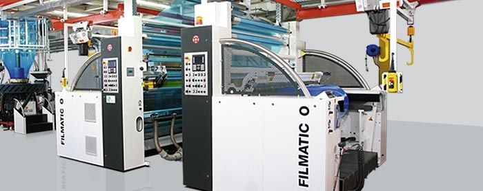 Film winder - FILMATIC O - WINDMÖLLER & HÖLSCHER - automatic / for ...