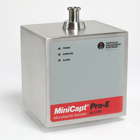Air sampler for the pharmaceutical industry - MiniCapt® PRO - Particle ...