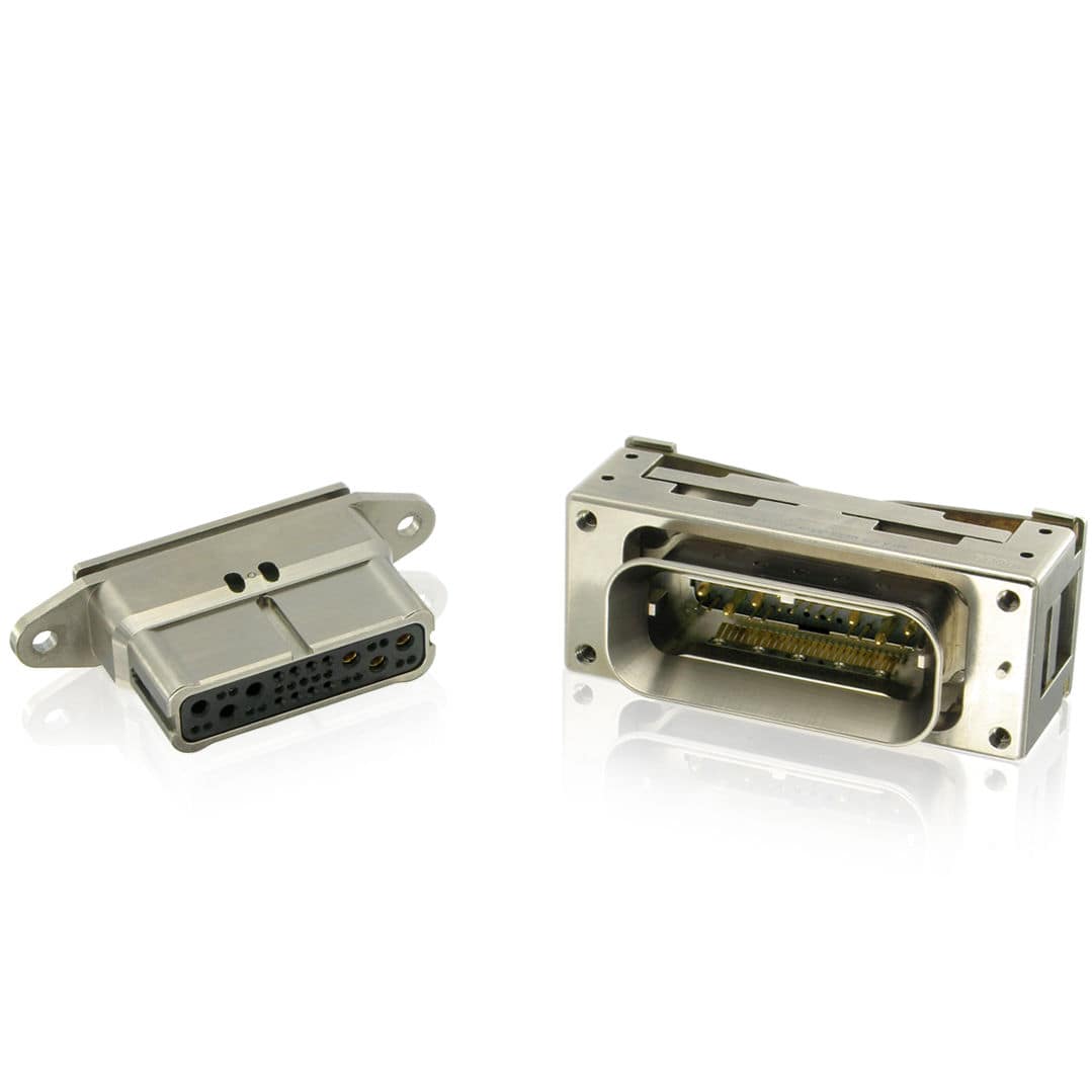 Data connector - 8976 Series - EATON - rectangular / EMI / plug