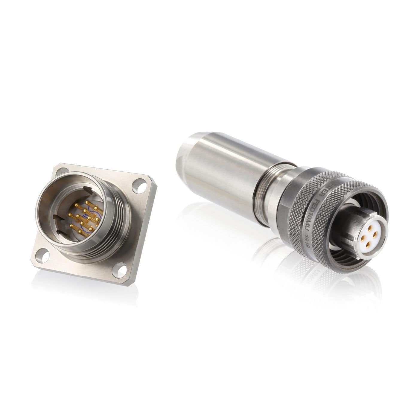 Data connector - MU Series - EATON - overmolded / stainless steel / bronze