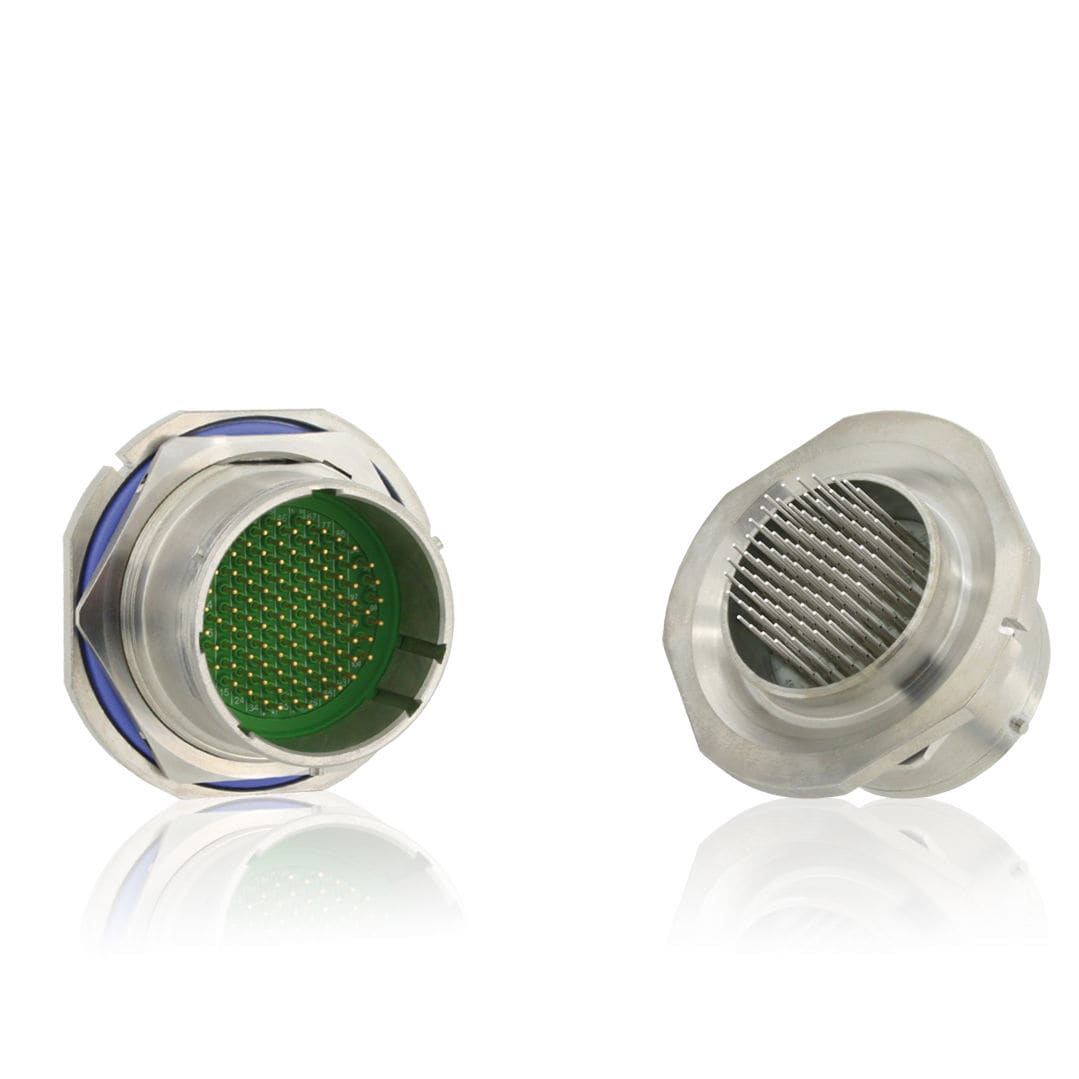 Hermetic connector - 8LT Series - EATON - data / stainless steel / plug