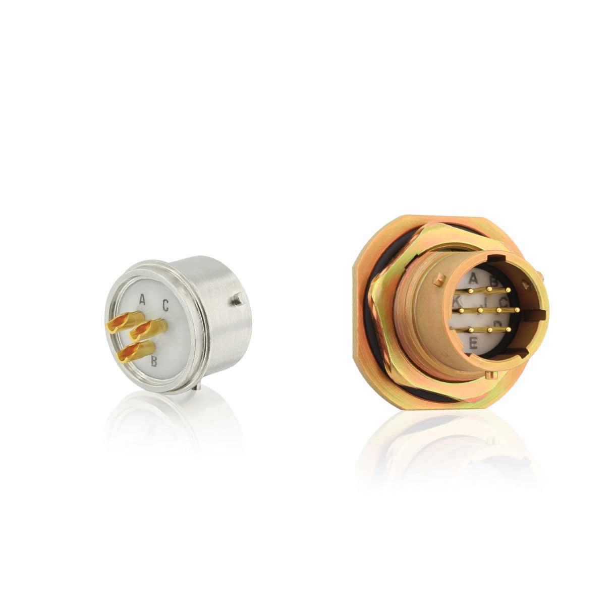 Compact connector - 851 Series - EATON - data / bayonet / weld