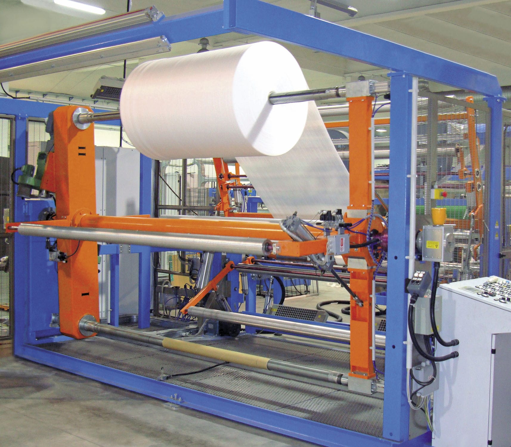 Foam film winding machine - AVV17.2LW - FAP Srl - automatic / process ...