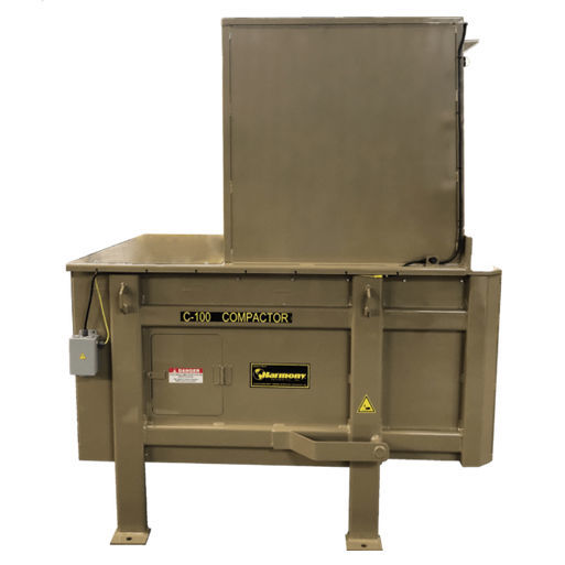 Mixed waste compactor - C100 - Harmony Europe - medical / stationary ...