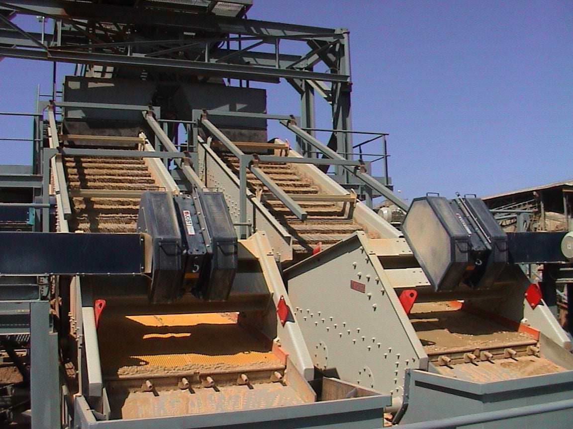 Dry screening screener - GRECCO - JÖST - oscillating / particle