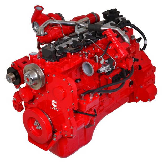 Natural gas engine - L9N (2018) - Cummins Inc. - 6-cylinder ...