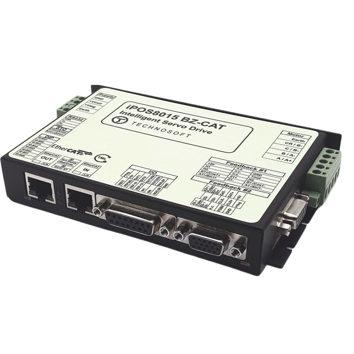 3-phase servo-drive - iPOS8015 BZ-CAT-STO - Technosoft - single-phase ...