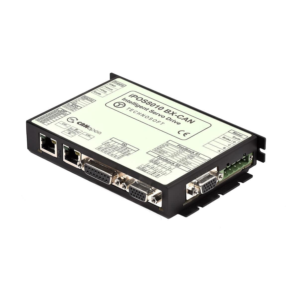 CANopen motor controller - iPOS8010 BX-CAN-STO - Technosoft - two-phase ...
