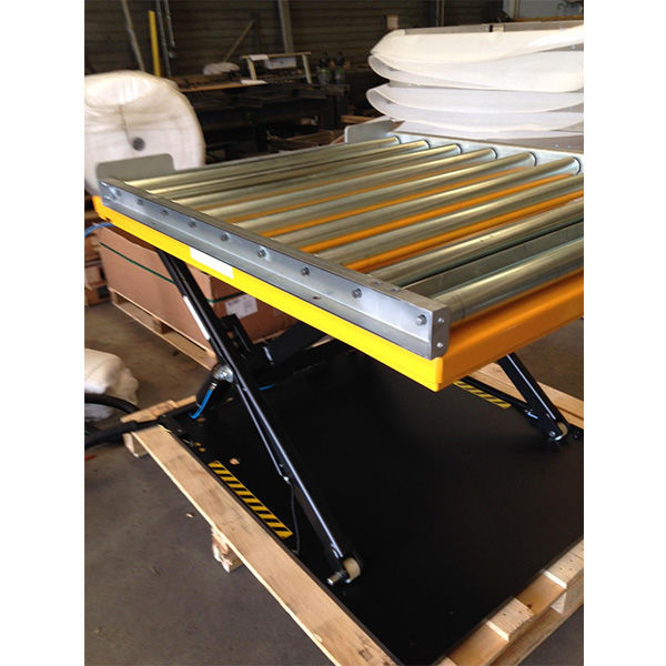 Scissor lift table - ERIMEC MANUTENTION - stationary / for heavy loads ...