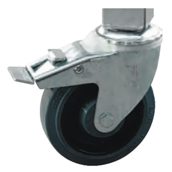 Swivel caster - ERIMEC MANUTENTION - rod / with brake