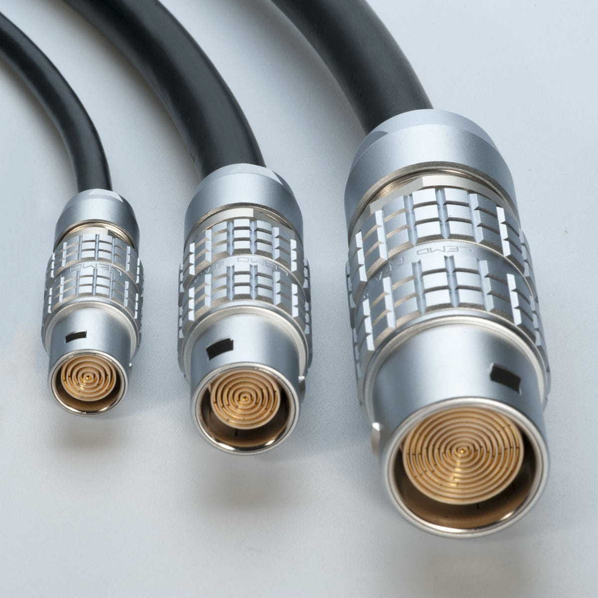 Data connector - LEMO - coaxial / cylindrical / multipole