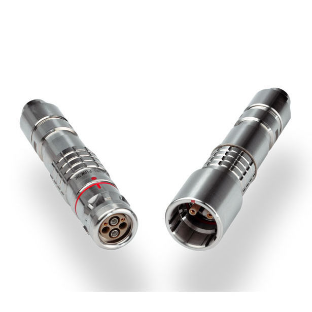 Hybrid connector - 3K.93C Series - LEMO - electrical power supply ...