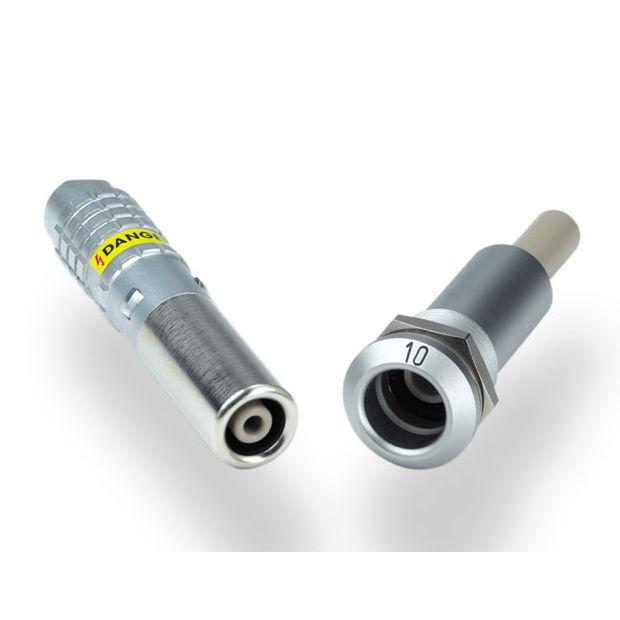 Single-pole connector - Y Series - LEMO - data / coaxial / push-pull