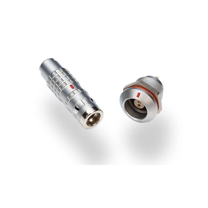 Watertight connector - K series - LEMO - data / hybrid / coaxial