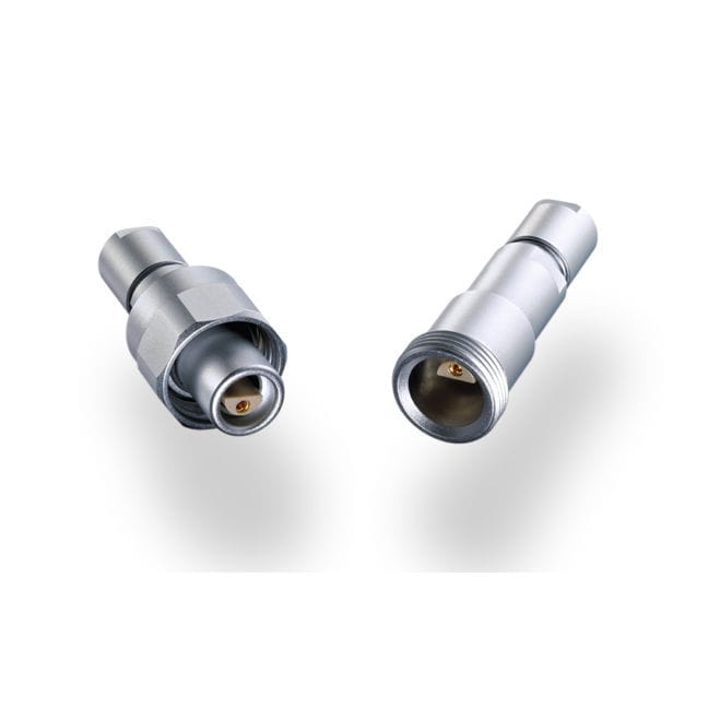 High-pressure connector - V Series - LEMO - data / coaxial / triaxial