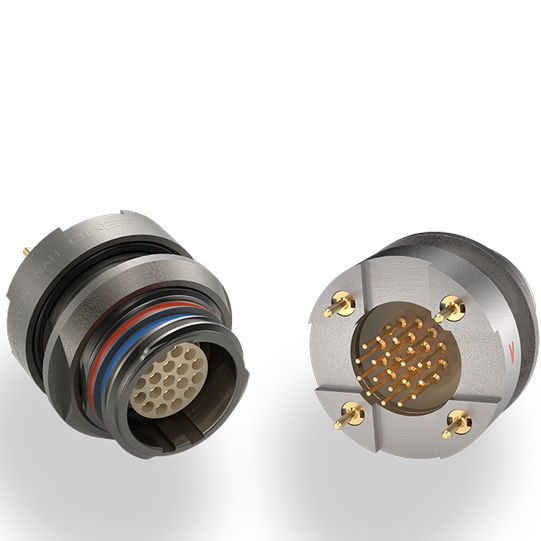 Data connector - M series - LEMO - electrical power supply / hybrid ...