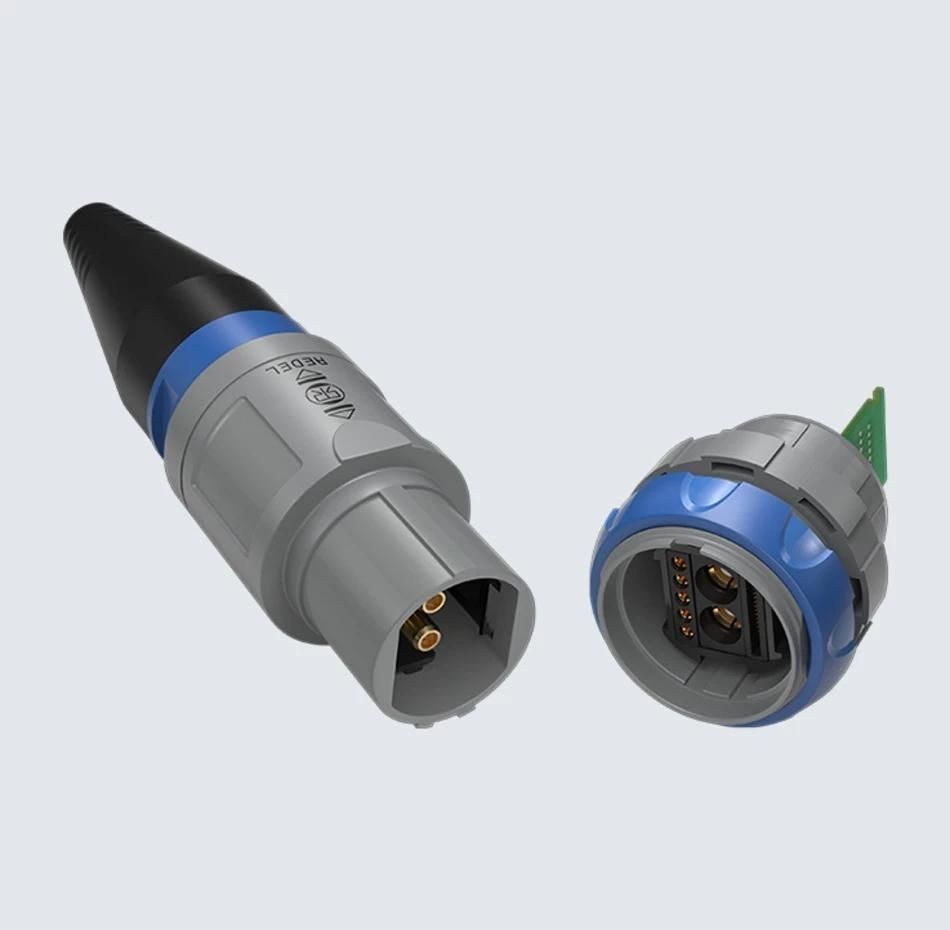 Optical connector - REDEL MP - LEMO - electrical power supply / data ...