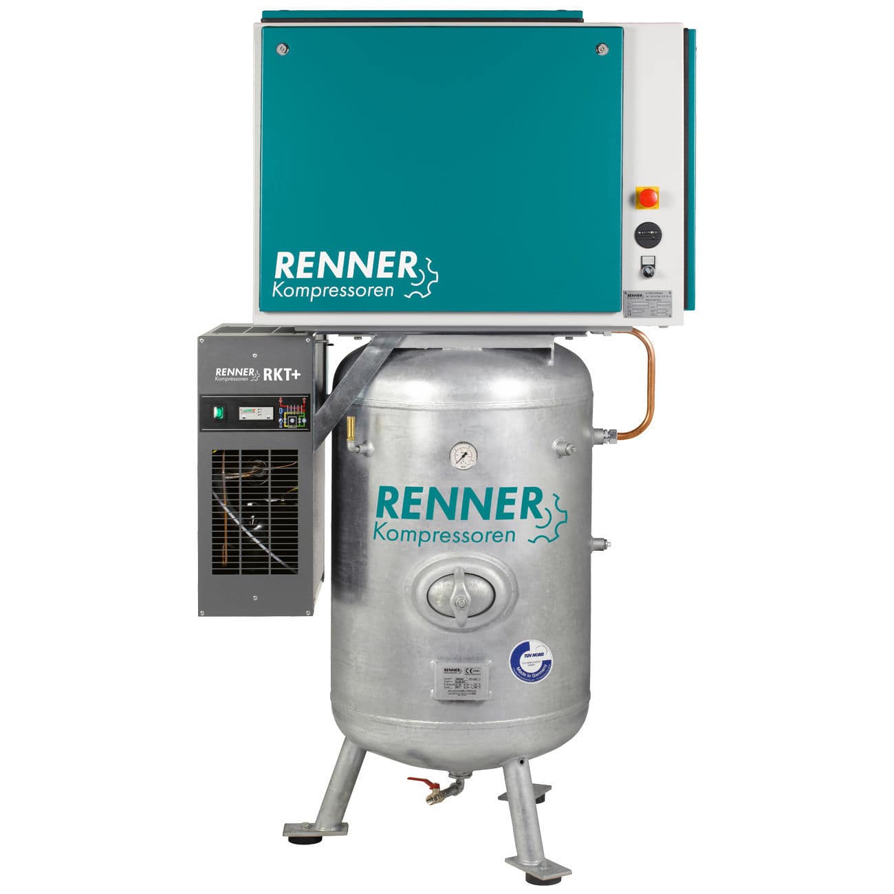 Piston compressor - RIKO series - RENNER Kompressoren - air ...