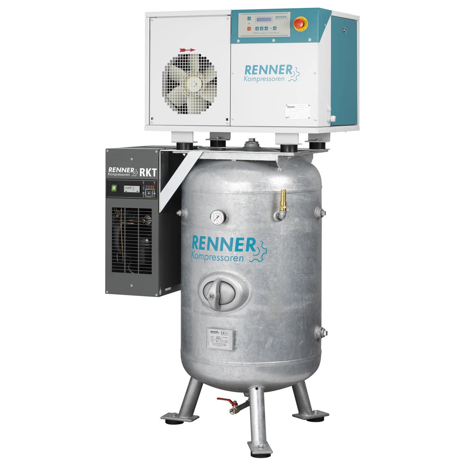Screw compressor - RSD-B ST series - RENNER Kompressoren - air ...