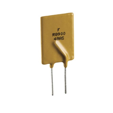 Radial fuse - FRG series - OMEGA FUSIBILI - resettable