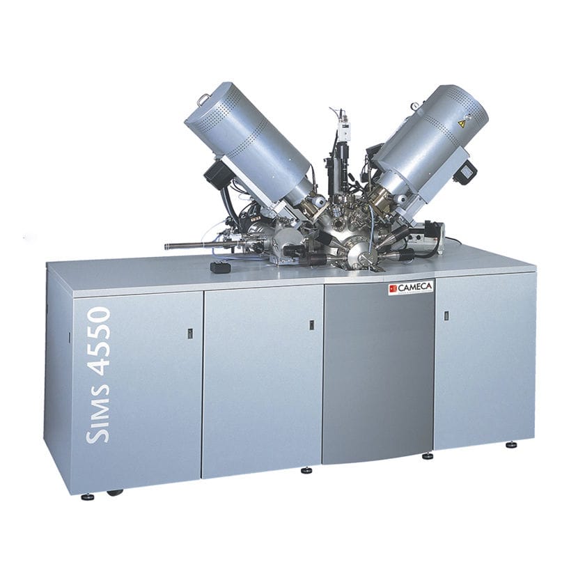 Mass spectrometer - SIMS 4550 - CAMECA - secondary ion mass / for the ...