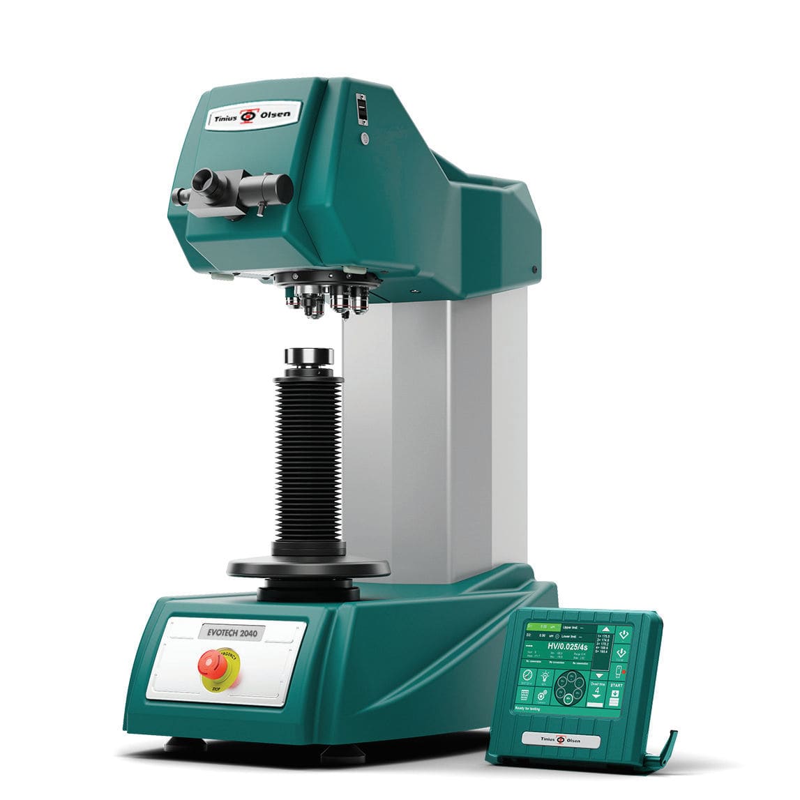 Knoop/Vickers indentation hardness tester - Evotech 2040 - Tinius Olsen ...