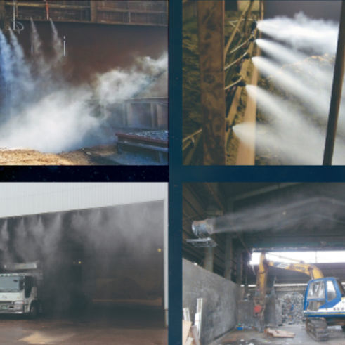 Dust suppression mist system - Ikeuchi Europe