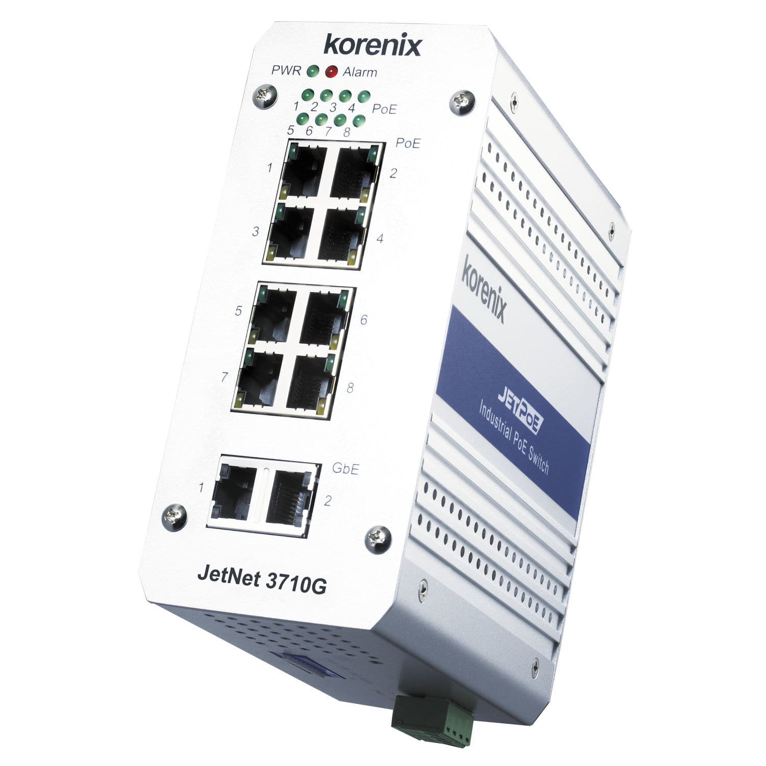 Unmanaged ethernet switch - JetNet 3710G - Korenix Technology - 10 ...
