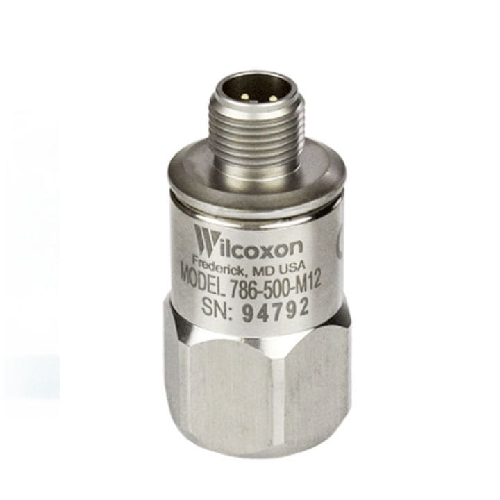 Low-frequency acceleration sensor - 786-500-M12 - Wilcoxon Sensing ...