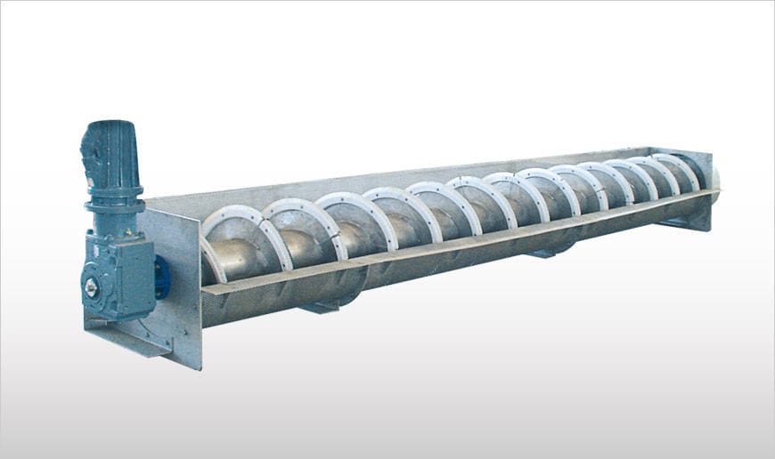 Screw screen - VSE series - WAMGROUP S.p.A - for wastewater treatment