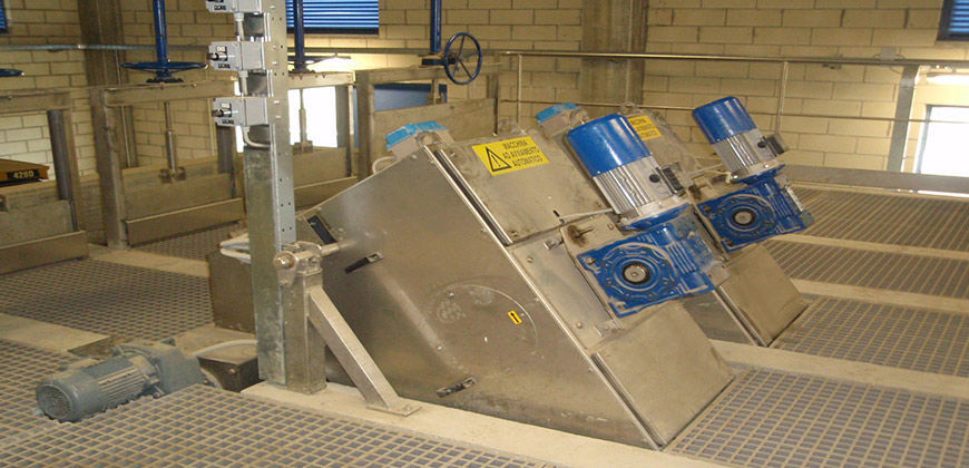 Step screen - VTR - WAMGROUP S.p.A - for wastewater treatment