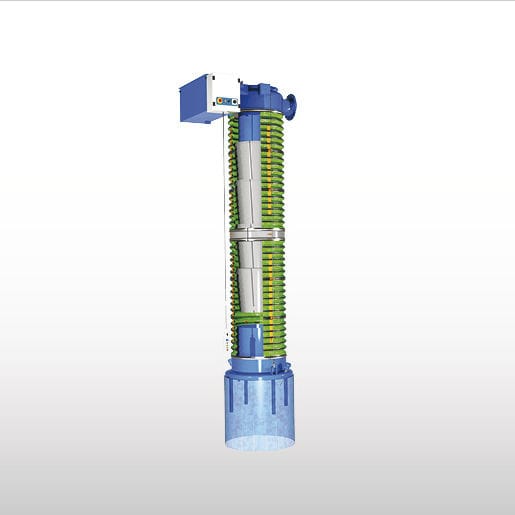 Telescopic loading spout - ZX - WAMGROUP S.p.A - dustless