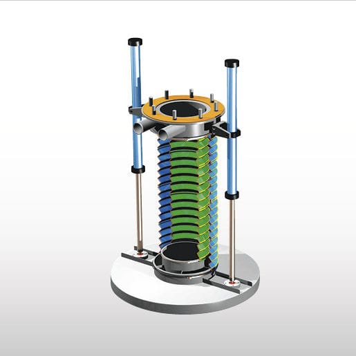 Telescopic loading spout - MINIFILL ZM - WAMGROUP S.p.A - dustless