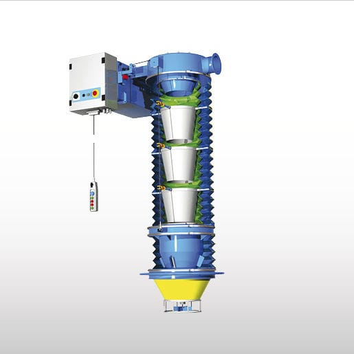 Telescopic loading spout - ZG - WAMGROUP S.p.A - for trucks / semi ...