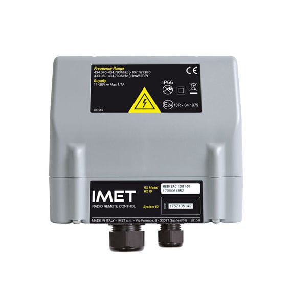 Radio receiver - S DC - IMET Radio Remote Control - for radio remote ...