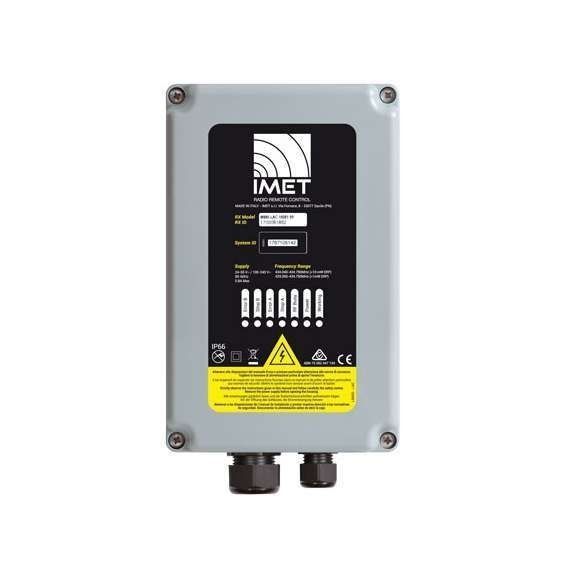 Radio receiver - L DC - IMET Radio Remote Control - AC and DC ...