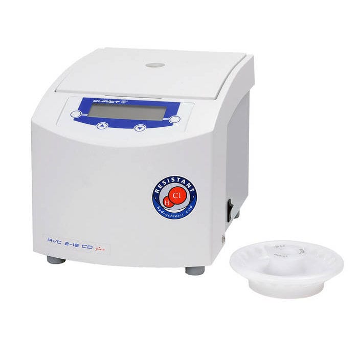 Laboratory concentrator - RVC 2-18 CDplus - Martin Christ - vacuum