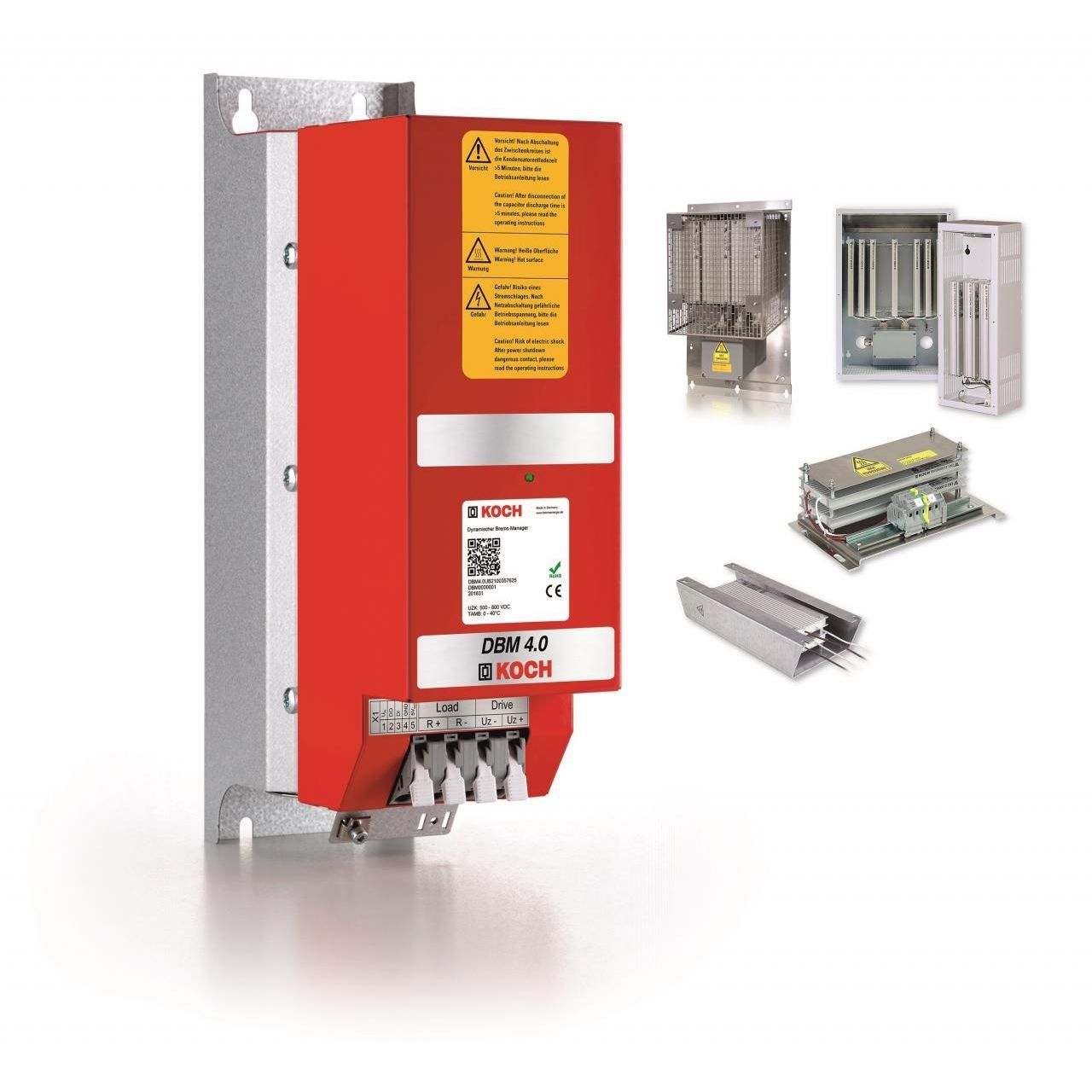 Safe brake controller - DBM 4.0 - Michael Koch GmbH - wall-mount