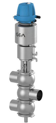 Liquid food products and beverage valve - VARIVENT®, ECOVENT® - GEA ...