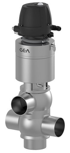 Ball valve - T-smart series - GEA Tuchenhagen - mix-proof / for water