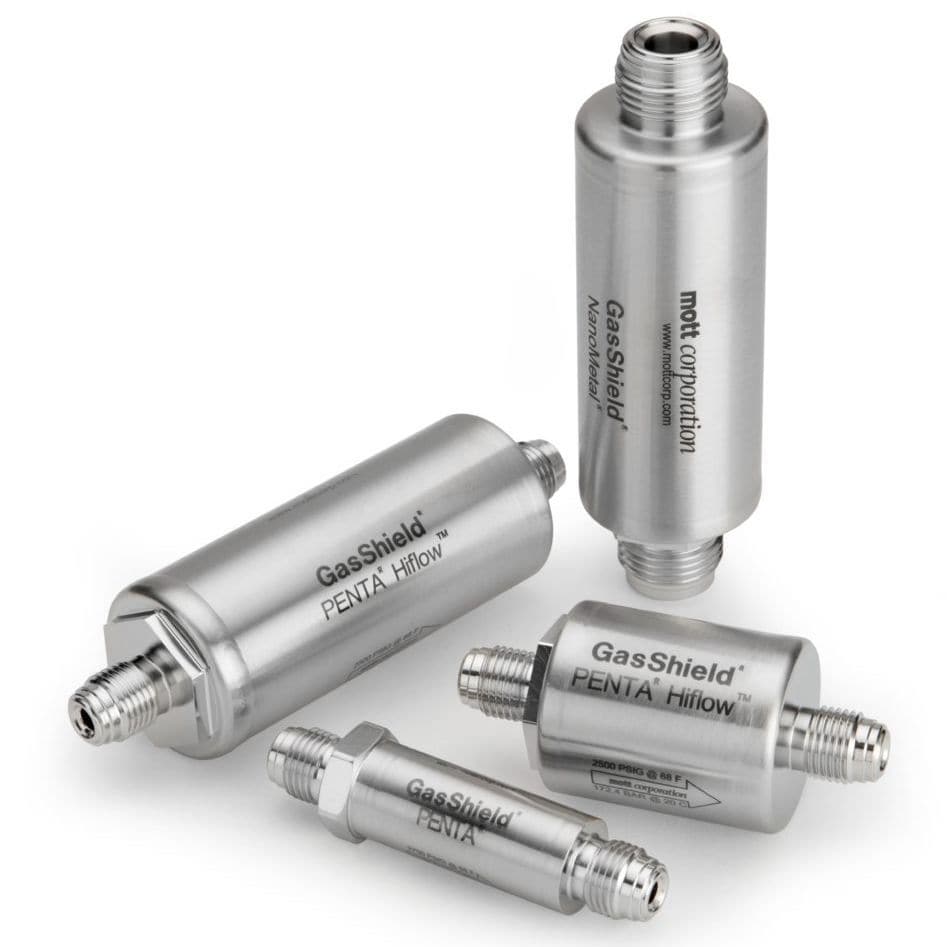 Gas filter - GasShield® - Mott - industrial / for corrosive liquids ...