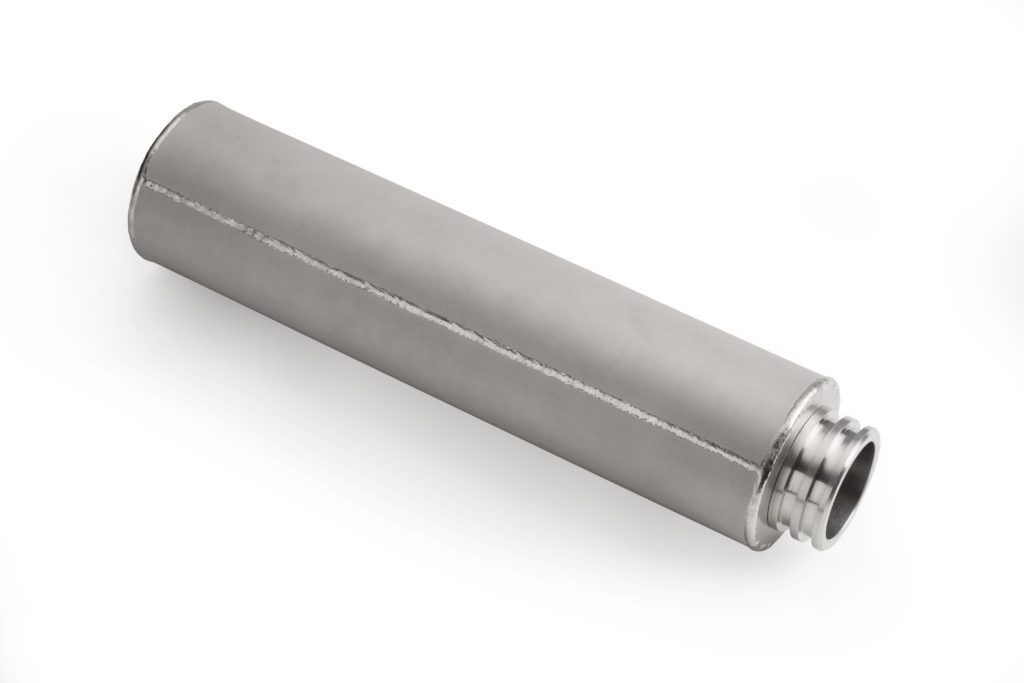 Gas filter cartridge - Mott - metal / for high-temperature applications ...