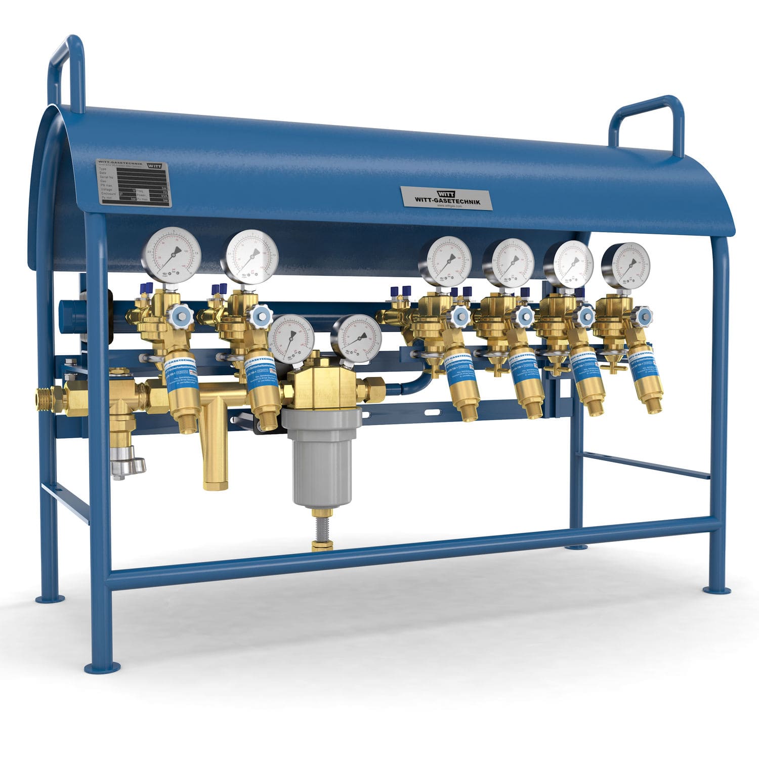 Gas pressure regulator unit - 643 - WITT-Gasetechnik - propane / for oxygen
