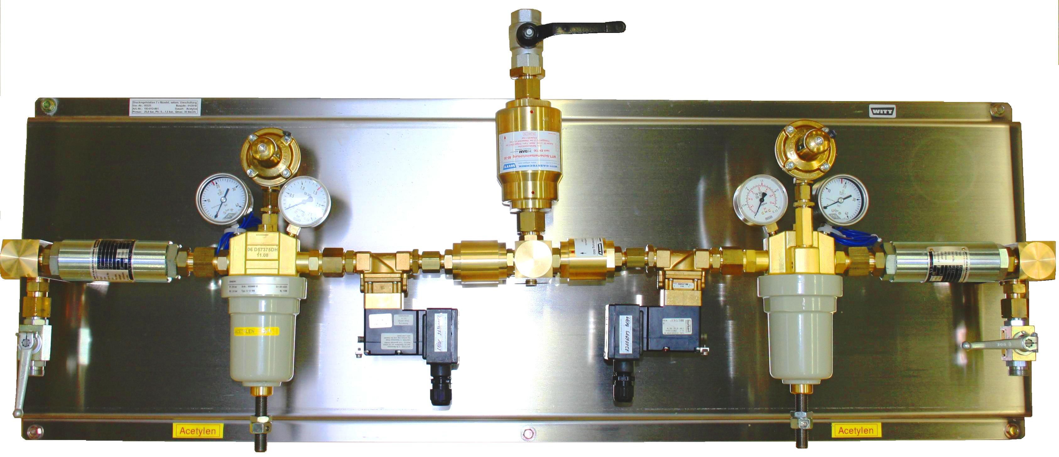Gas pressure regulator unit - 386NGA - WITT-Gasetechnik