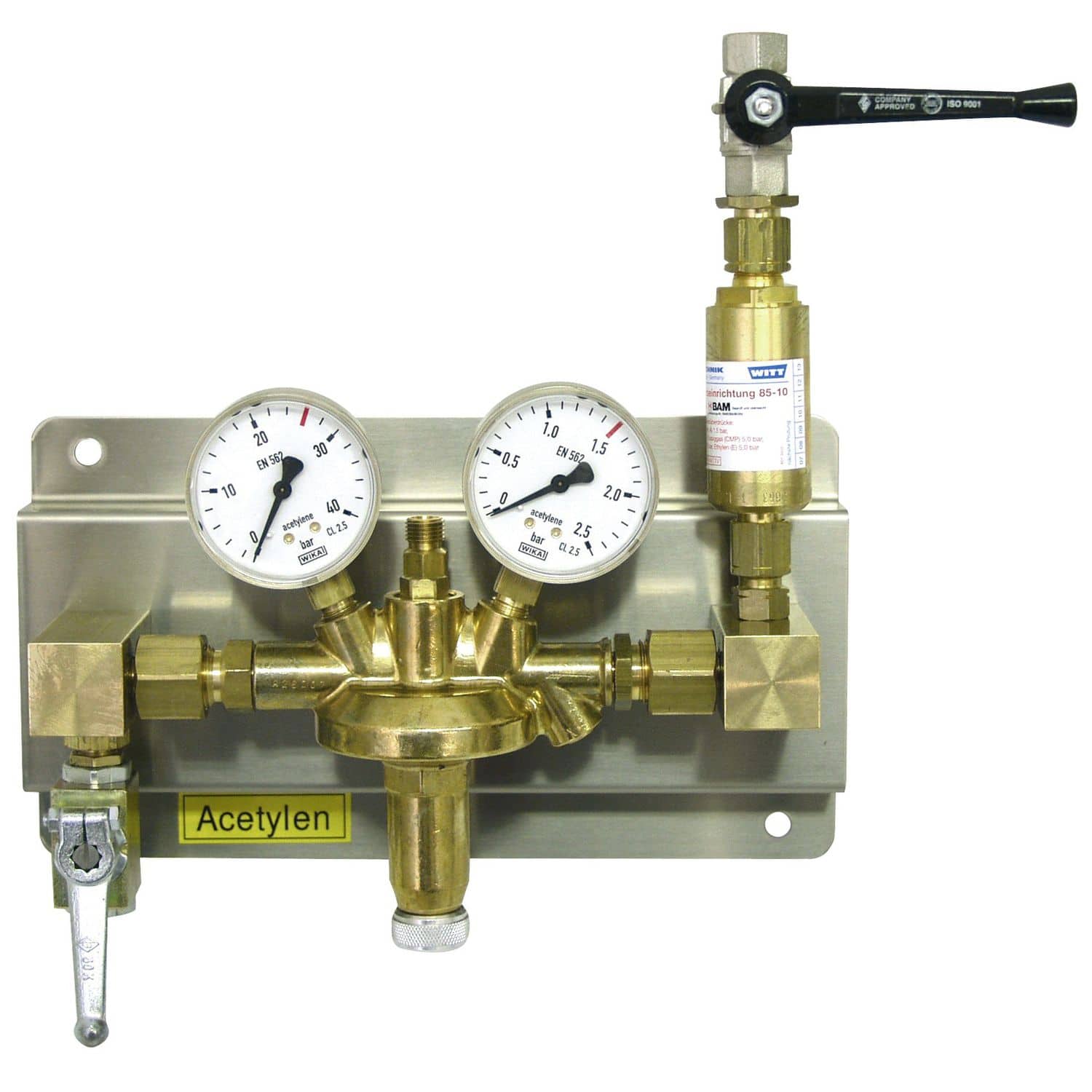Gas pressure regulator unit - 684NG - WITT-Gasetechnik