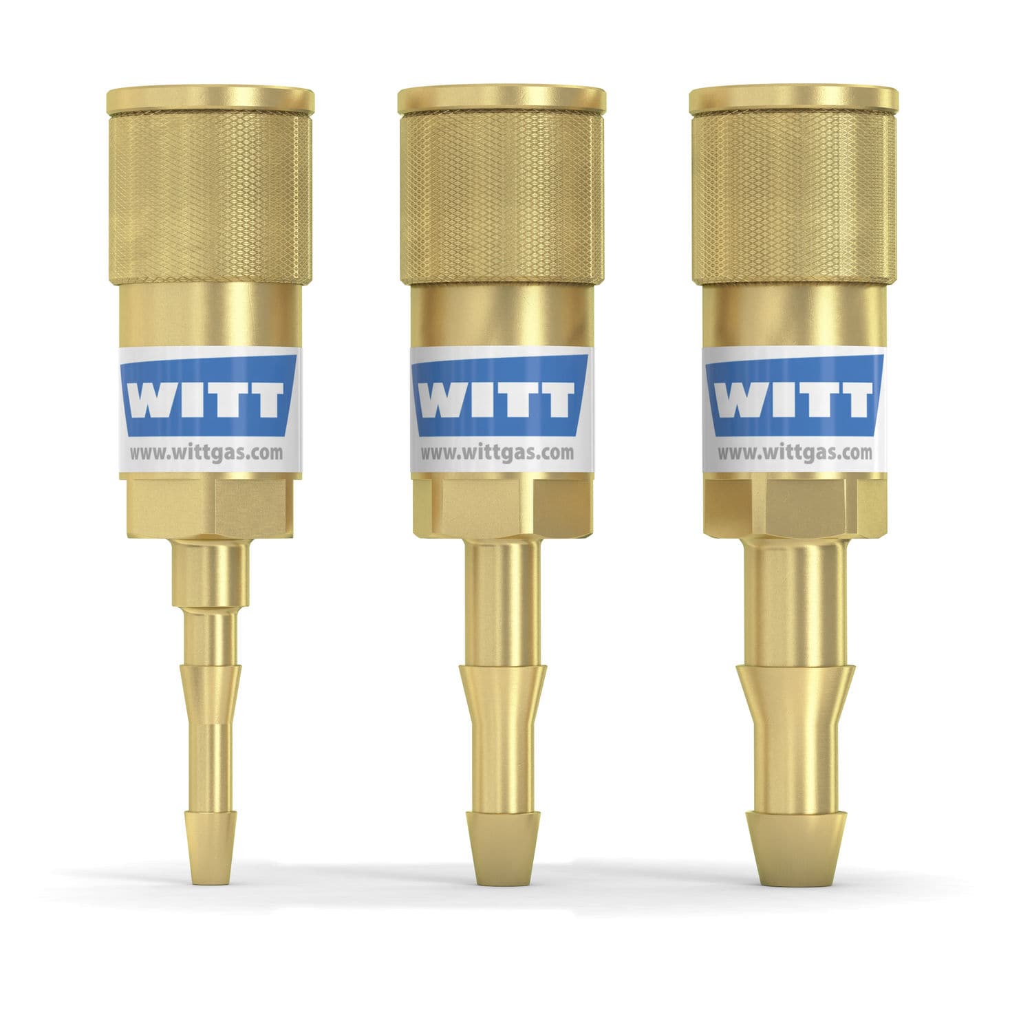 Gas fitting - SK100 series - WITT-Gasetechnik - screw-in / quick / ISO