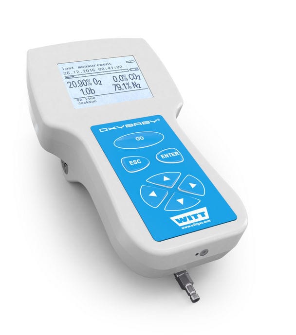 CO2/02 analyser - OXYBABY® Med - WITT-Gasetechnik - monitoring ...