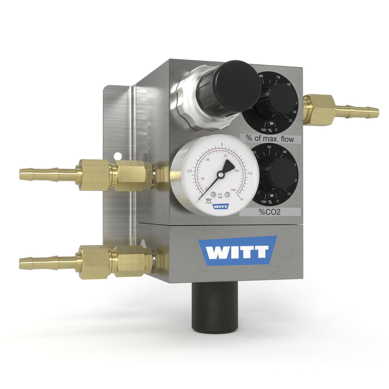 2-channel gas mixer - MM-FLEX Ex - WITT-Gasetechnik - for the beverage ...