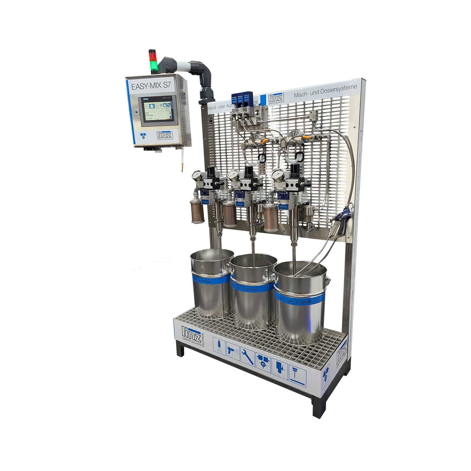 Multi-component mixing unit - SPRAY/BATCH - Rainer Linz ...