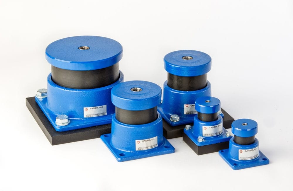 Anti-vibration damper - ANG - CARIBUL - mechanical / oil / device